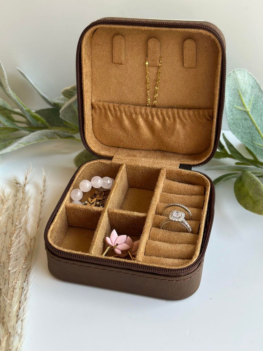 Personalized/Custom Travel Jewelry Case – J. Mack Designs