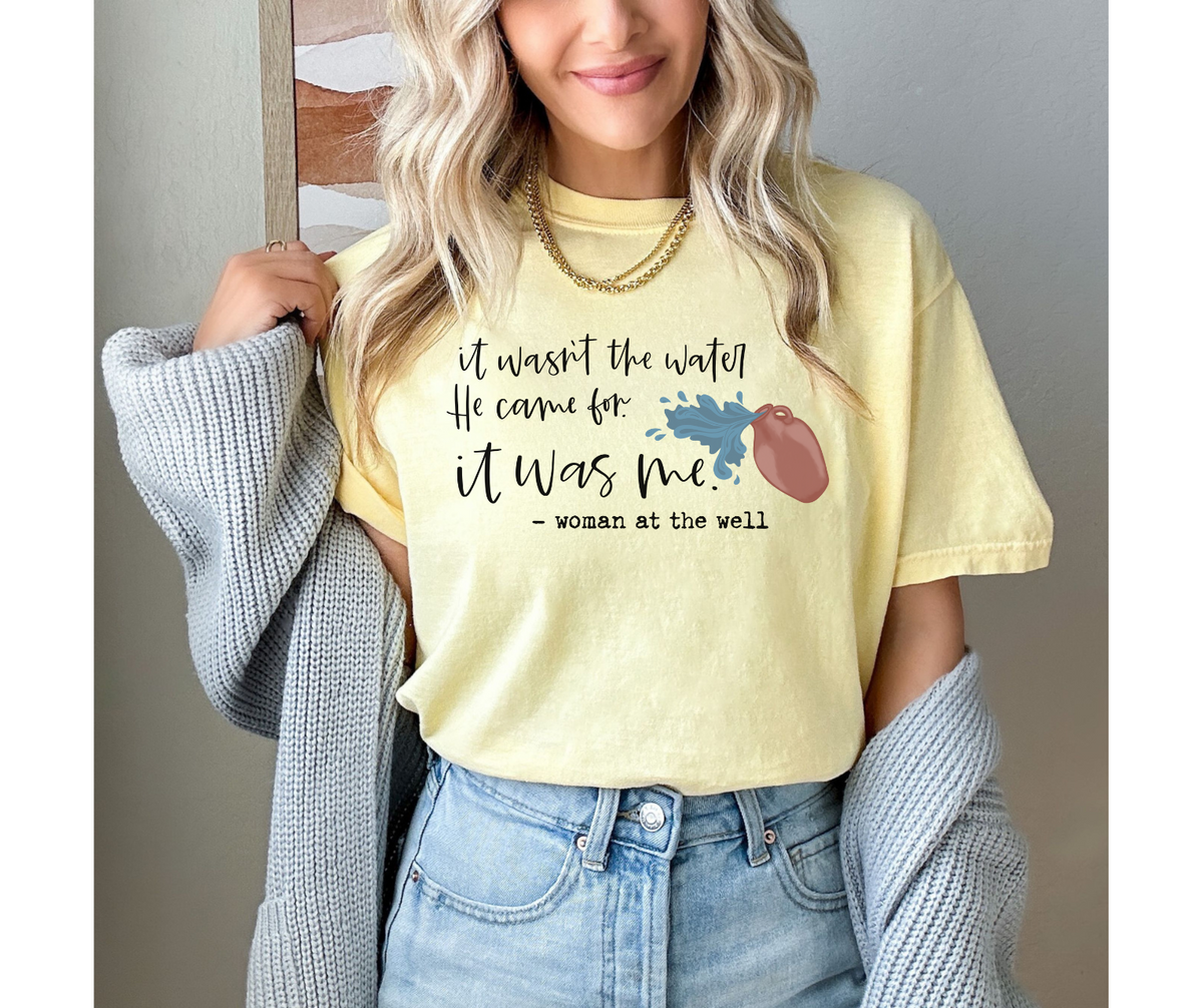Woman at the Well Faith Graphic Tee – J. Mack Designs